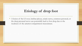 Approach to pt with drop foot.pptx