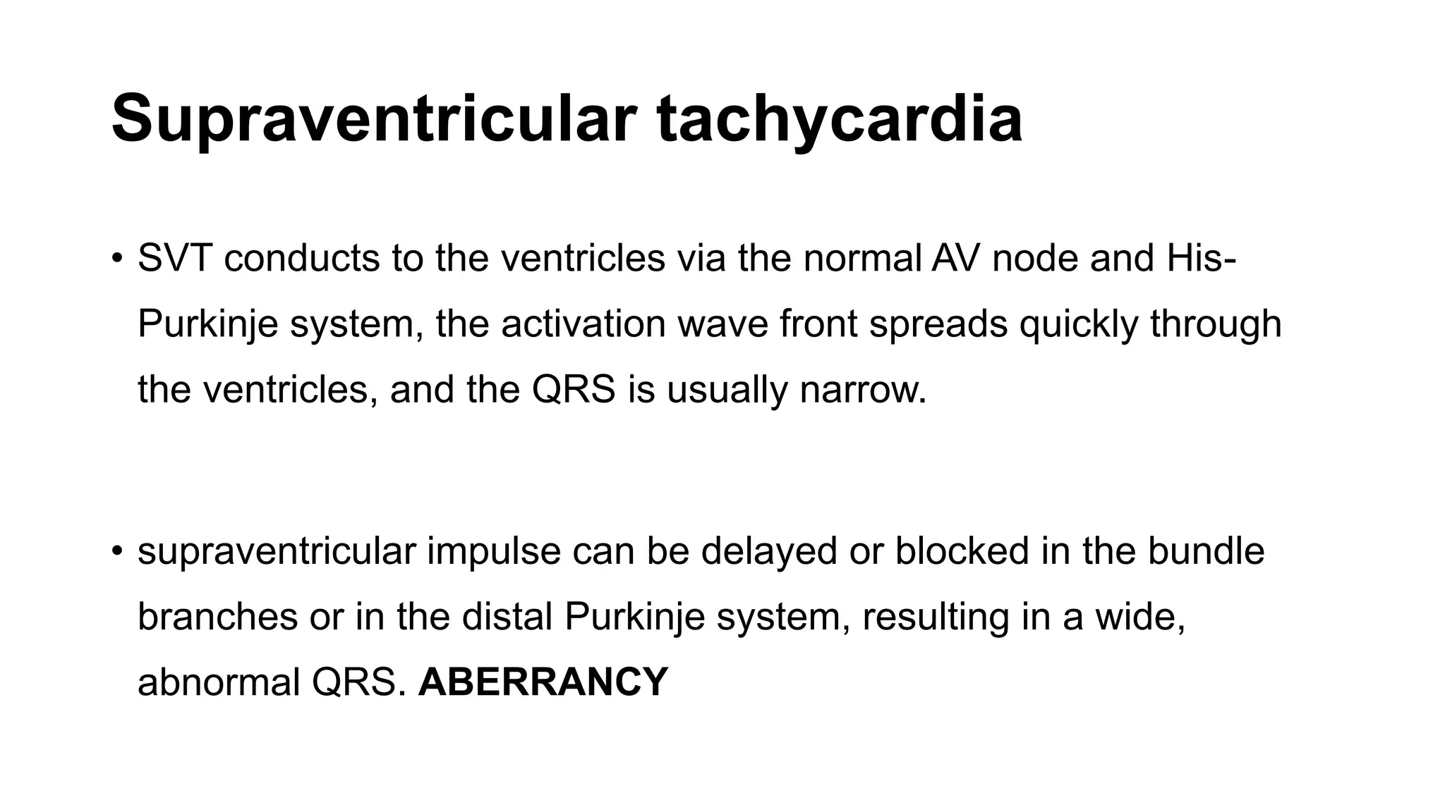 Approach to qrs wide complex tachycardias copy | PPTX | Heart and ...