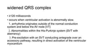 Approach to qrs wide complex tachycardias copy | PPTX