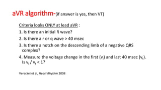 Approach to qrs wide complex tachycardias copy | PPTX