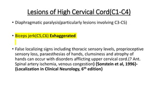 Approach to quadriparesis | PPTX