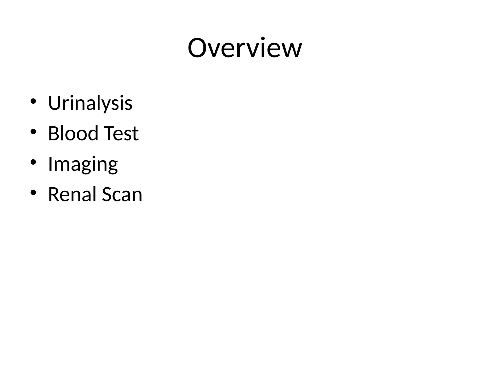 Approach to renal function test- power point | PPTX | Medical Tests ...