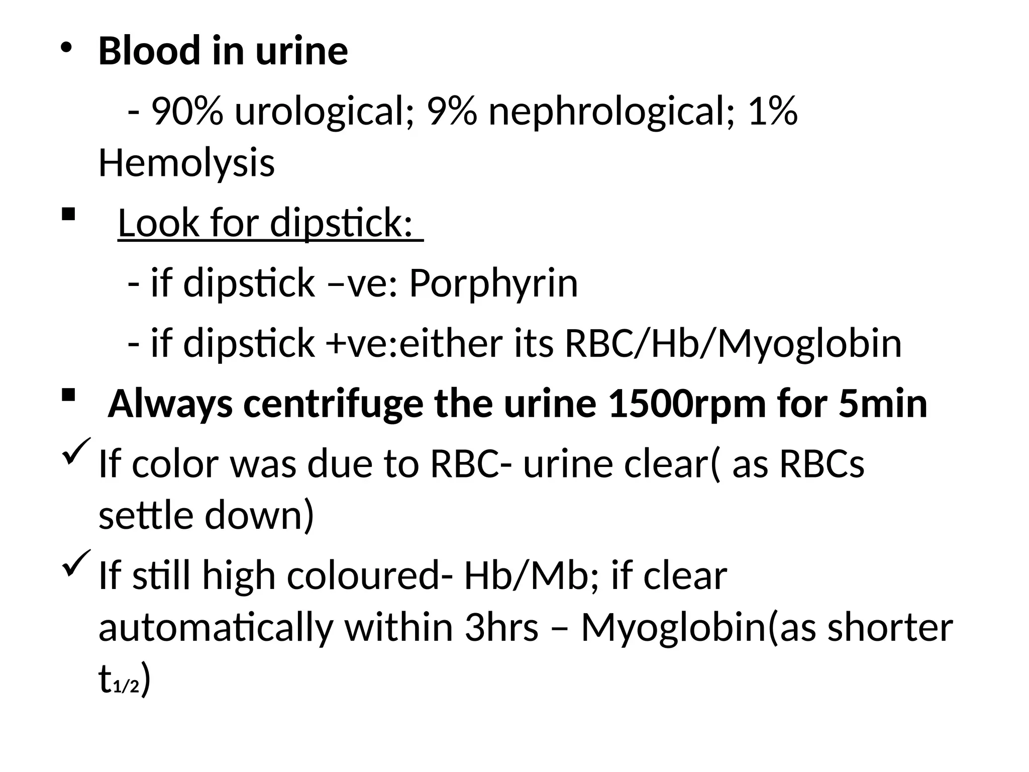Approach to renal function test- power point | PPTX | Medical Tests ...