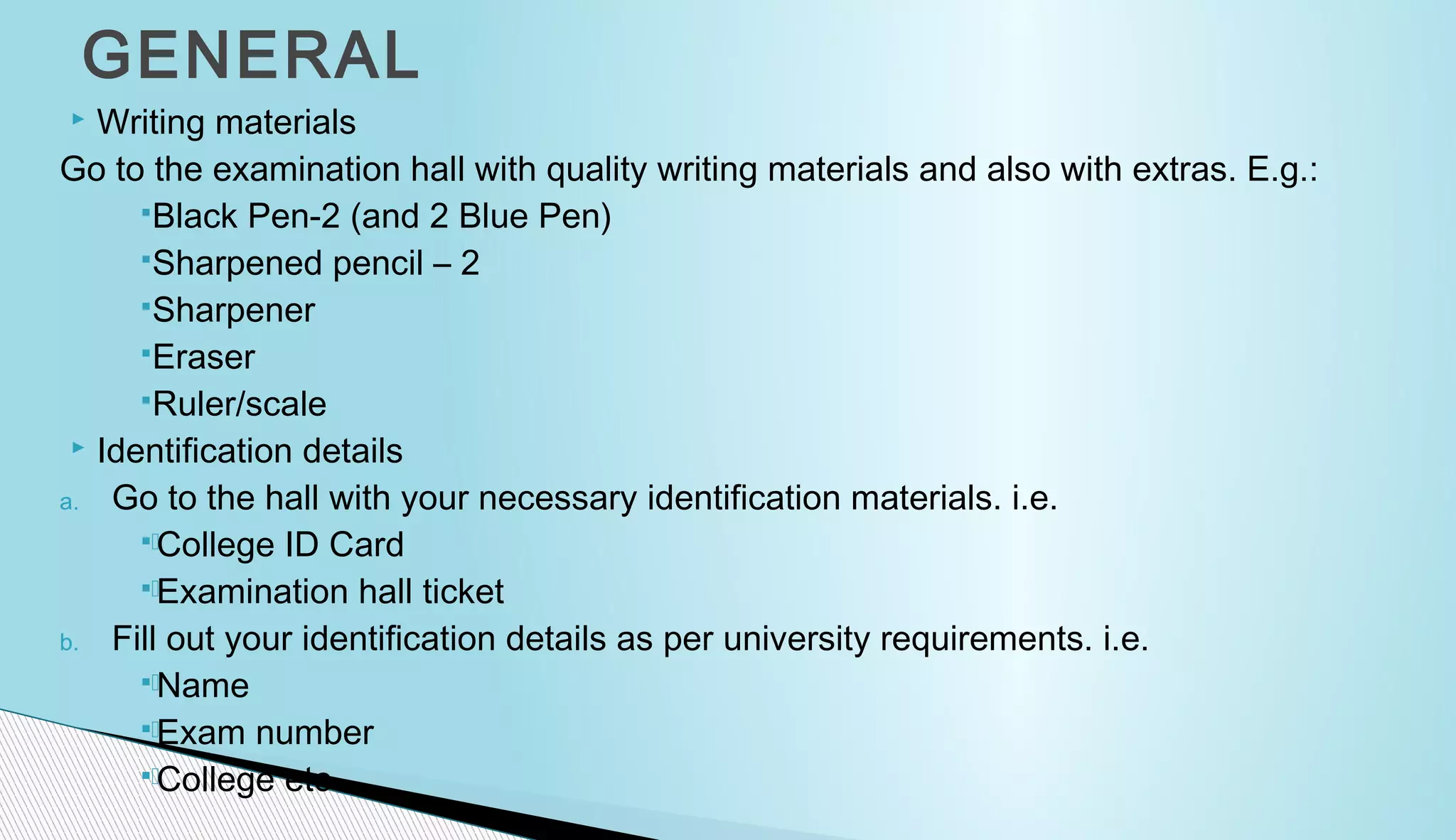 Basic Approach to RGUHS Nursing Exam | PPT