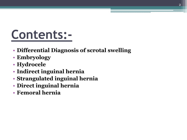 Approach to Scrotal Swelling.pptx | Infertility | Reproductive Health
