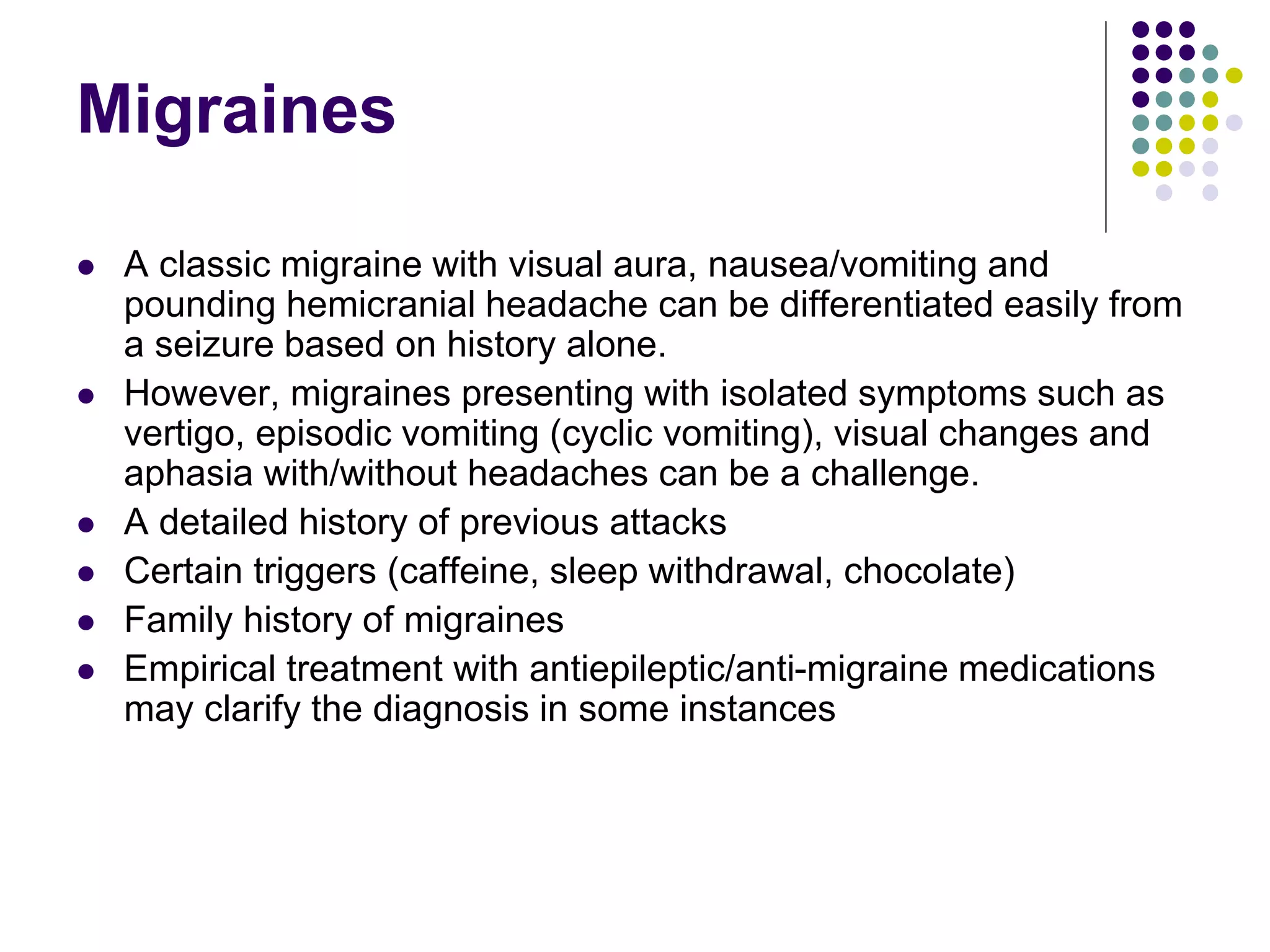 Approach to seizure | PPTX