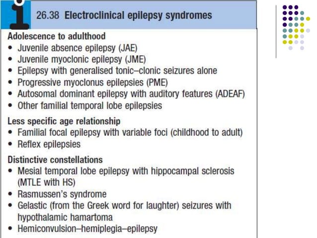 Approach to seizure | PPTX | Brain and Nervous System Disorders ...