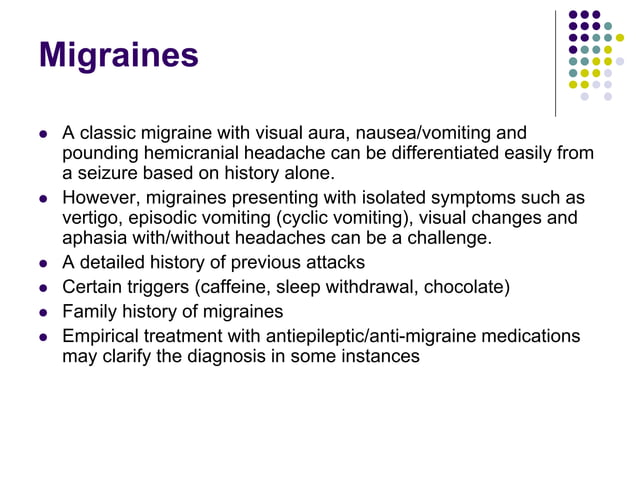 Approach to seizure | PPTX | Brain and Nervous System Disorders ...