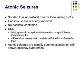 Atonic Seizures