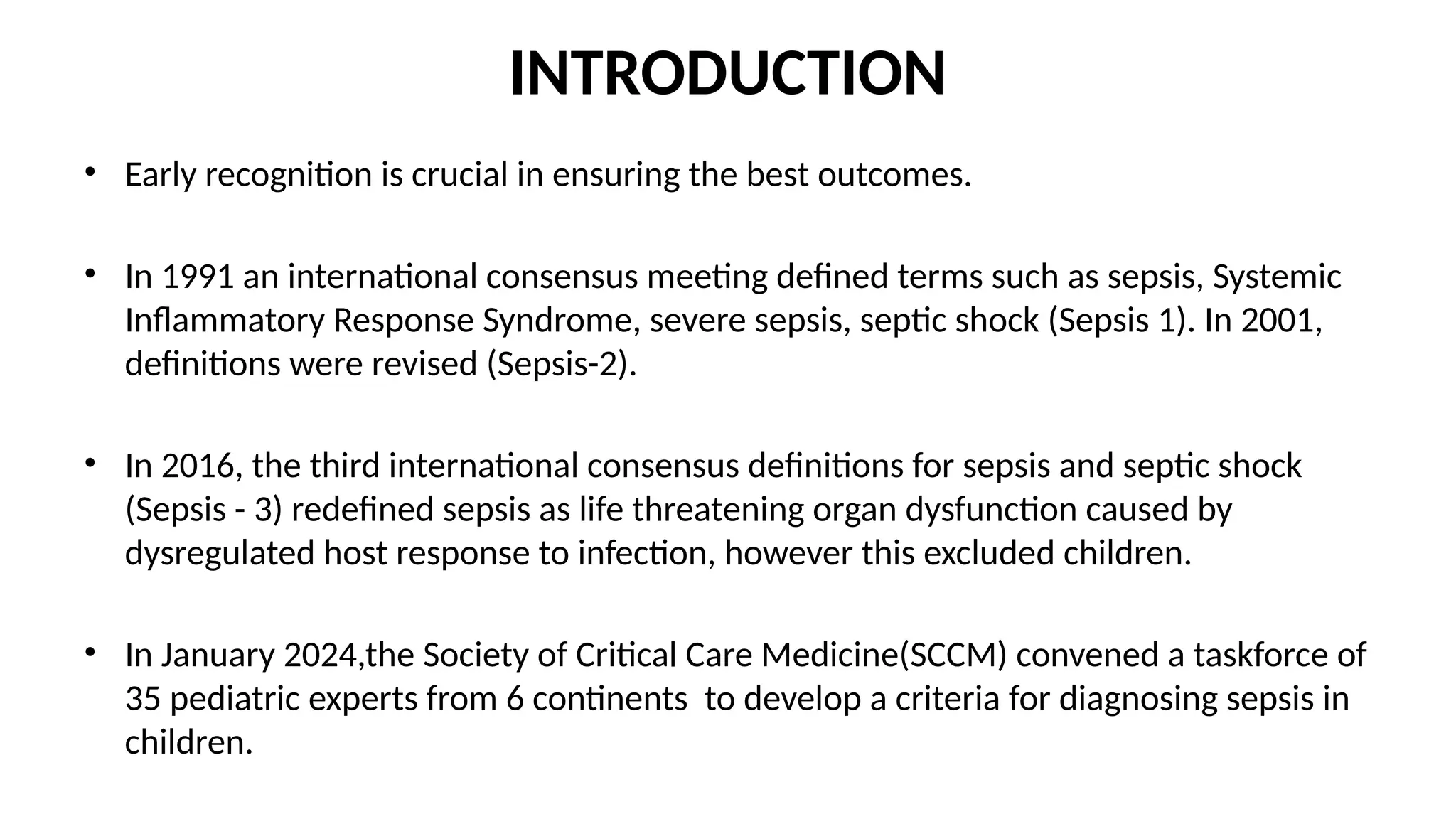 RECENT APPROACH TO MANAGING SEPSIS IN CHILDREN. | PPTX