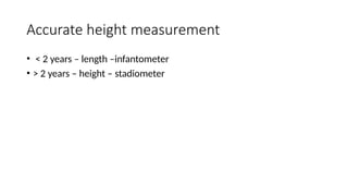 APPROACH TO SHORT STATURE- height more than 2SD | PPTX
