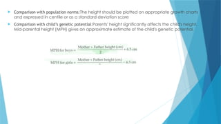 APPROACH TO SHORT STATURE presentation for medical students | PPTX