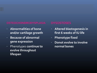 Approach to skeletal dysplasia | PPT