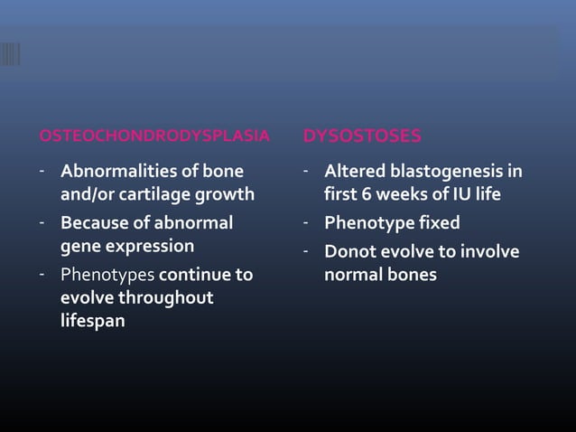 Approach to skeletal dysplasia | PPT | Bone and Joint Conditions ...