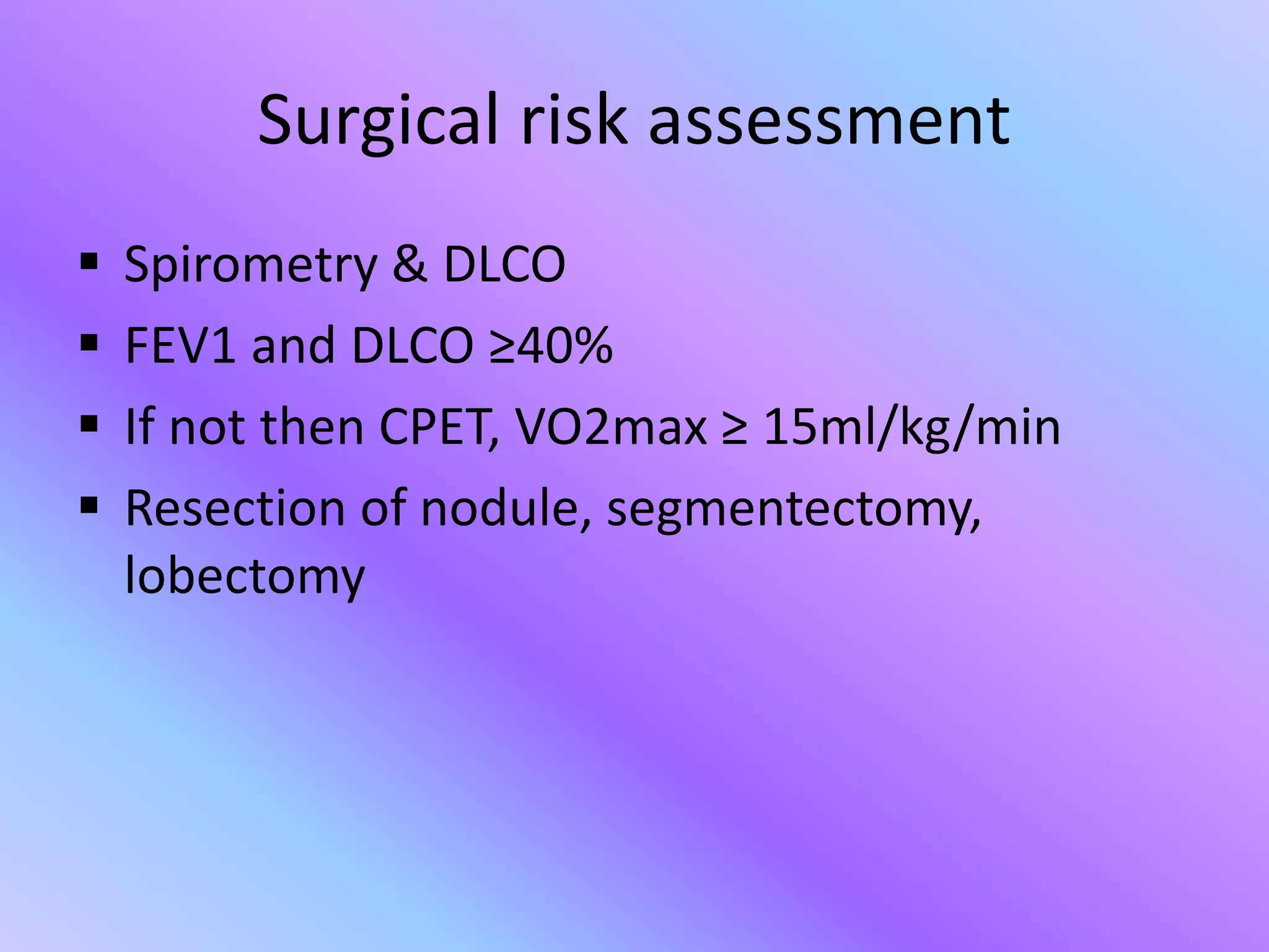 Approach to solitary pulmonary nodule | PPTX