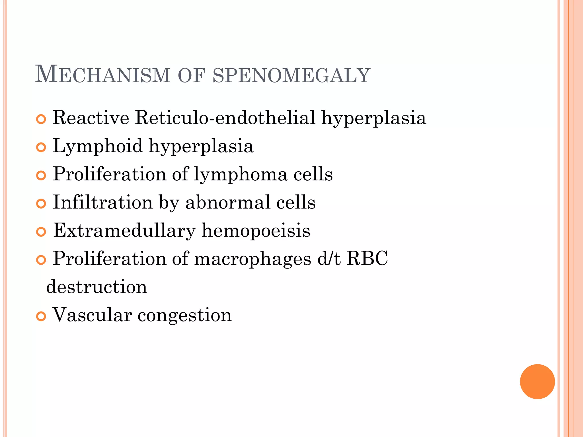 Approach to splenomegaly | PPTX