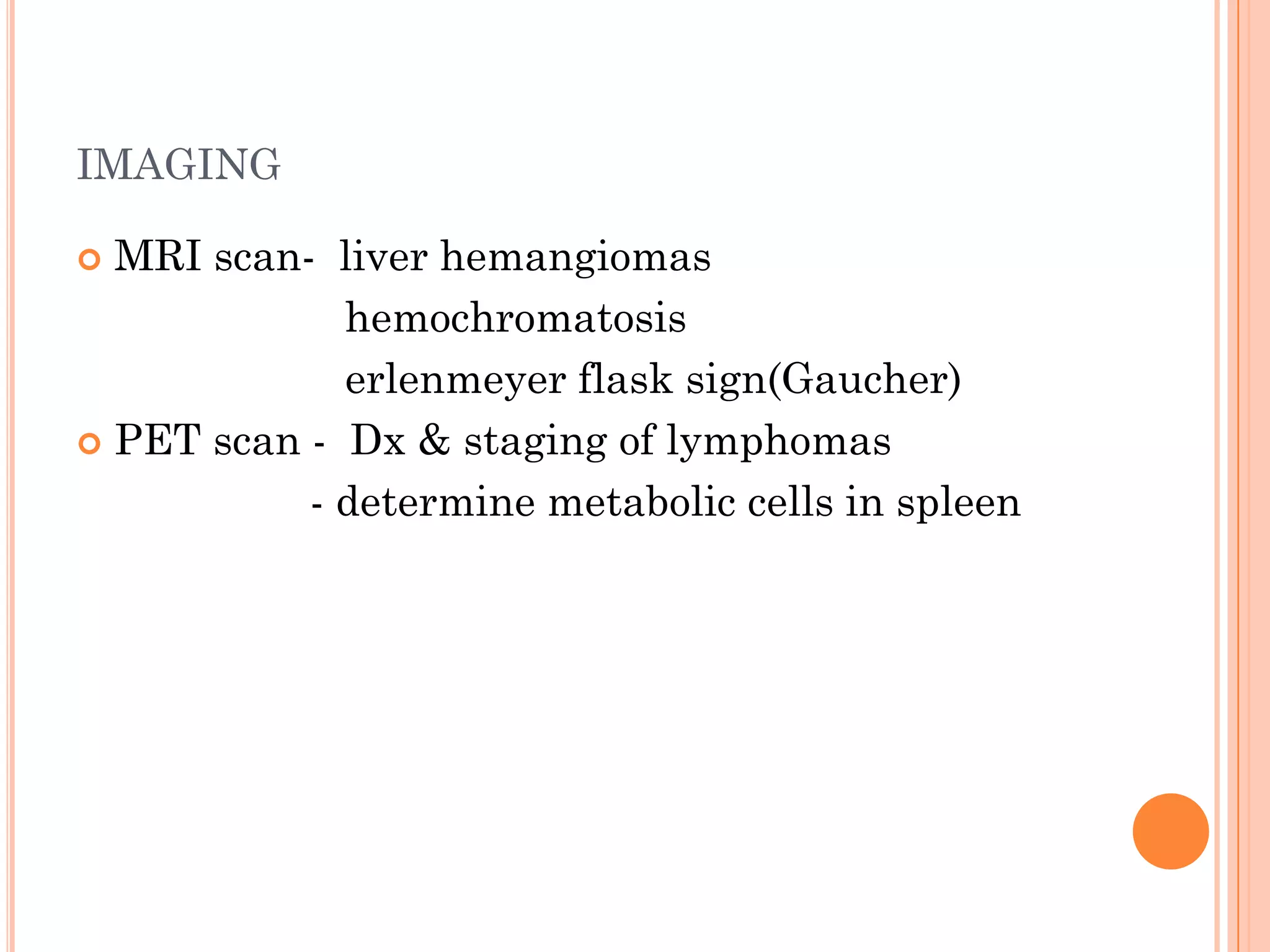Approach to splenomegaly | PPTX
