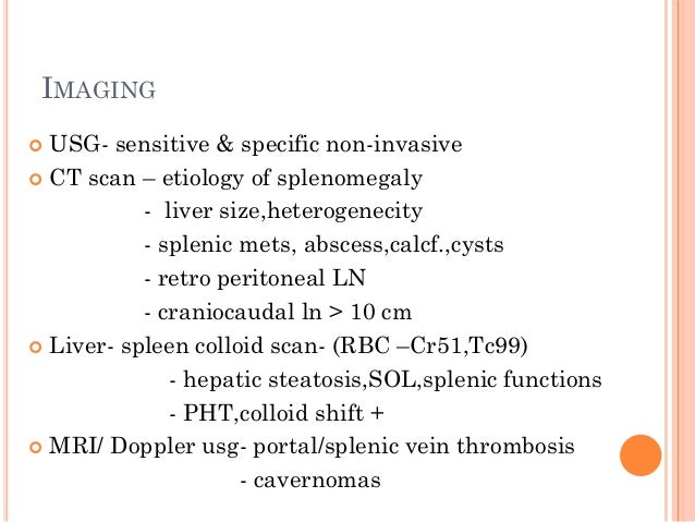 Approach to splenomegaly