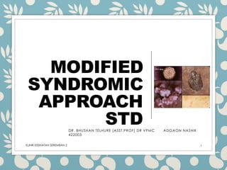 approach to STI and its management in a nutshell | PPTX