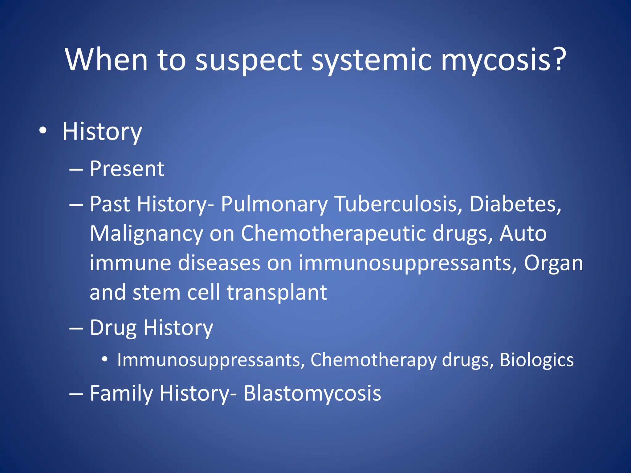 APPROACH TO SYSTEMIC MYCOSIS.pptx