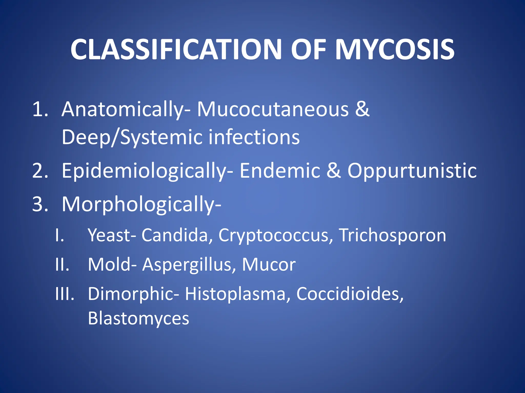 APPROACH TO SYSTEMIC MYCOSIS.pptx