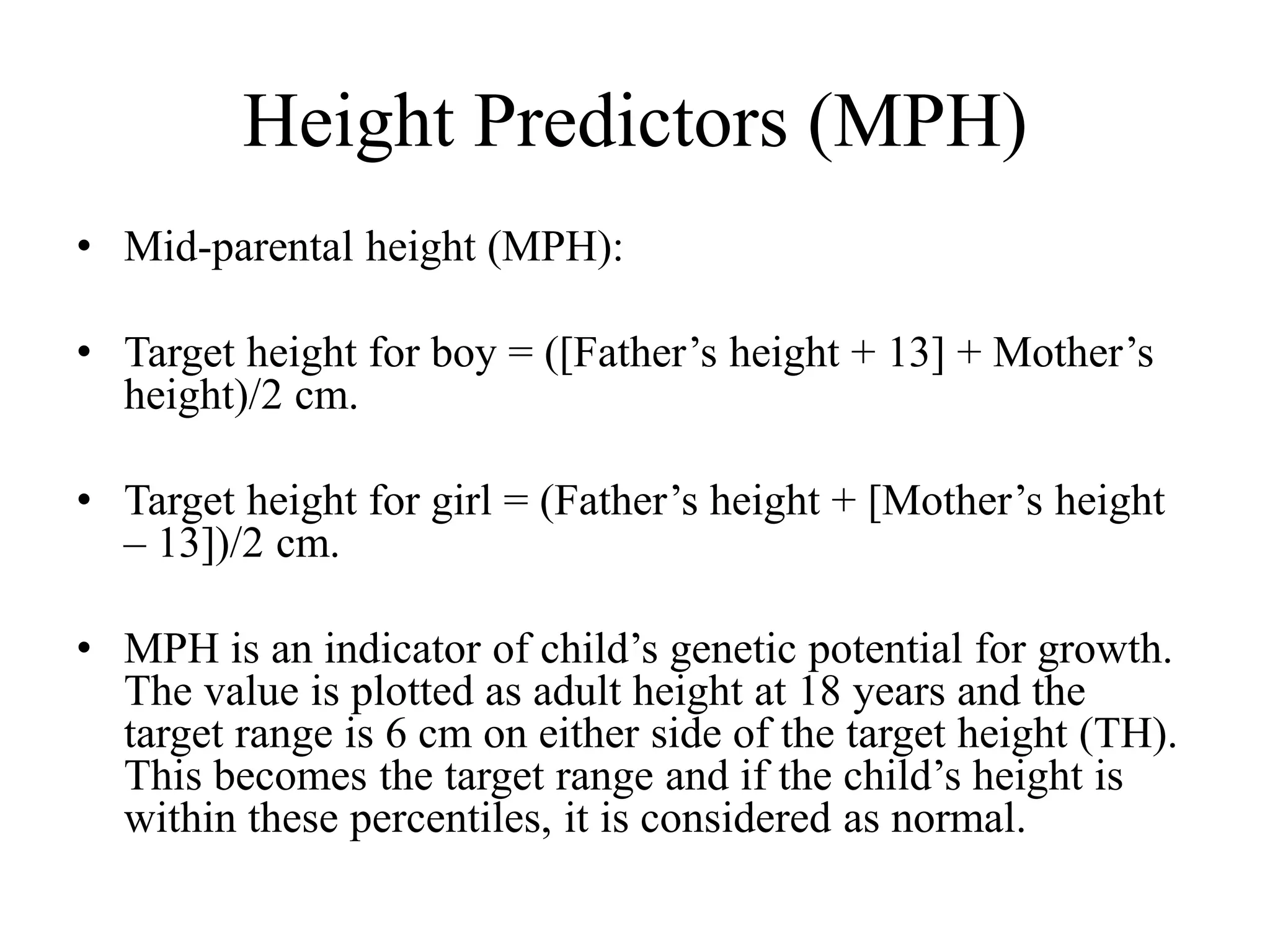 Approach to tall stature | PPTX