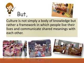 Teaching culture in a language class | PPTX