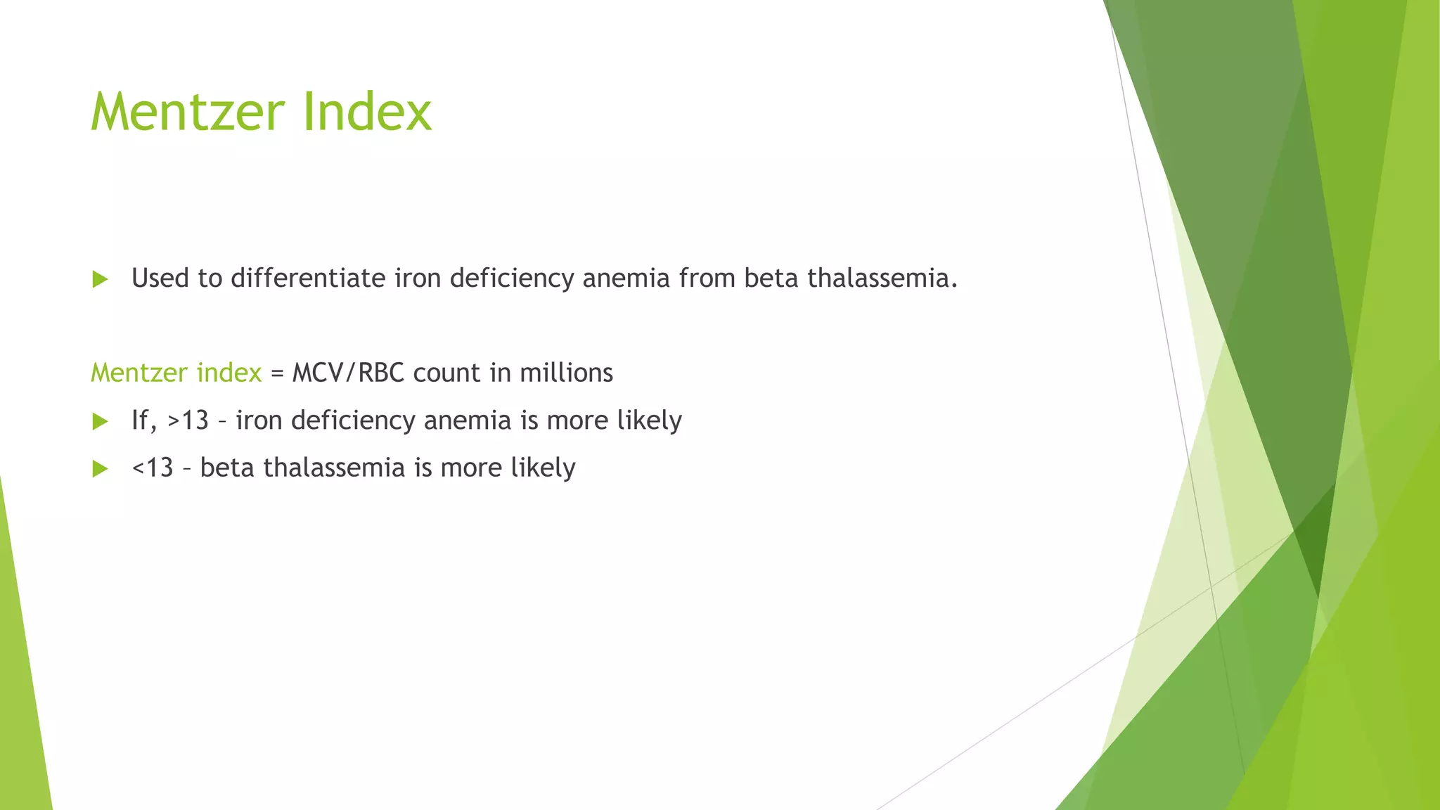 Approach to thalassemia with abdominal distension in children | PPTX