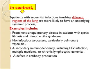 Approach to the adult with recurrent respiratory infections | PPT