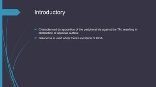 Approach to the case of pacg | PPTX