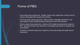 Approach to the case of pacg | PPTX