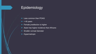 Approach to the case of pacg | PPTX