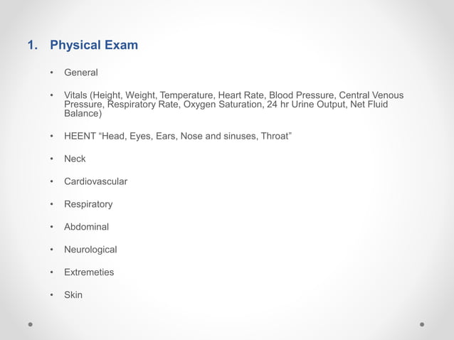Approach To The Critically Ill Patient Ppt