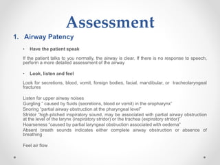 Approach to the critically ill patient | PPTX