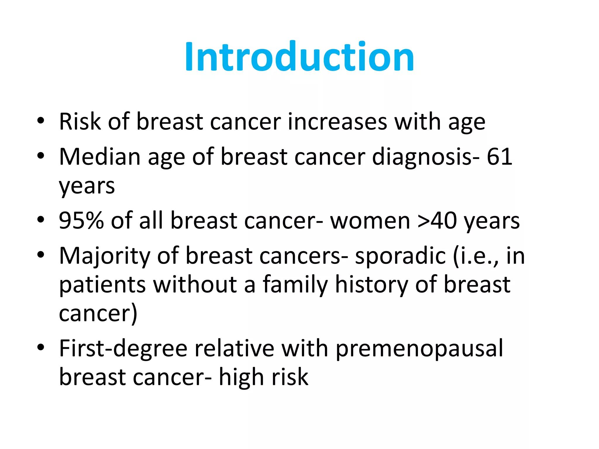 Approach to the diagnosis of a breast lump | PPTX