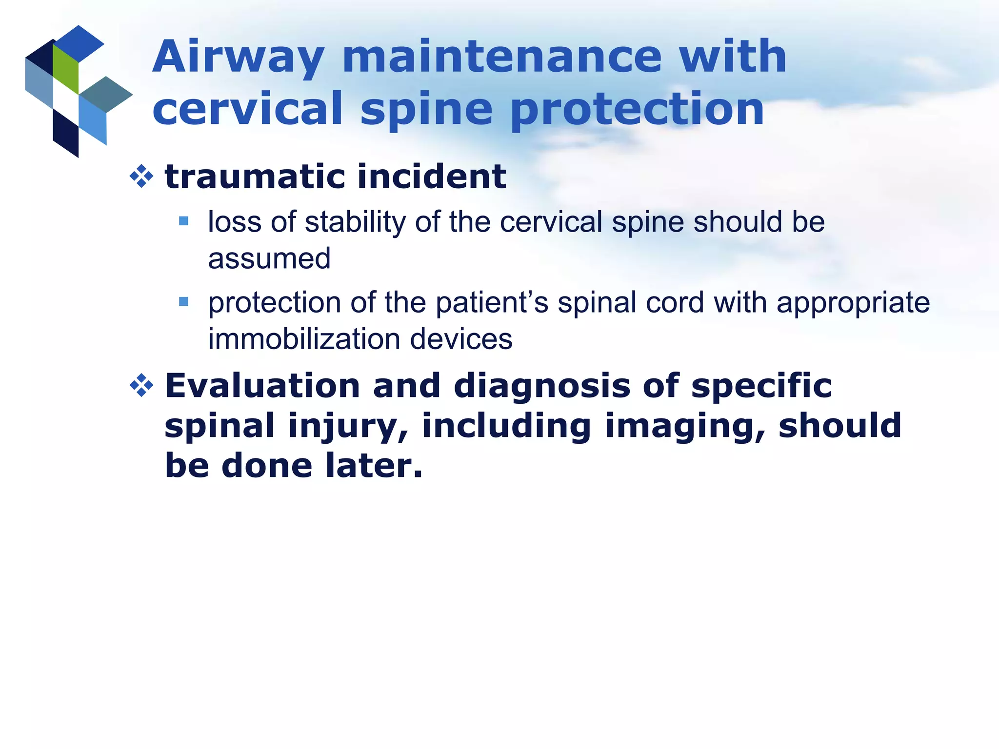 Approach to the emergency patient | PPTX