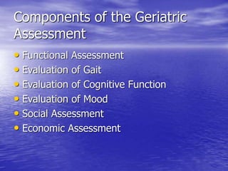 Approach to the Geri Patient 2.ppt