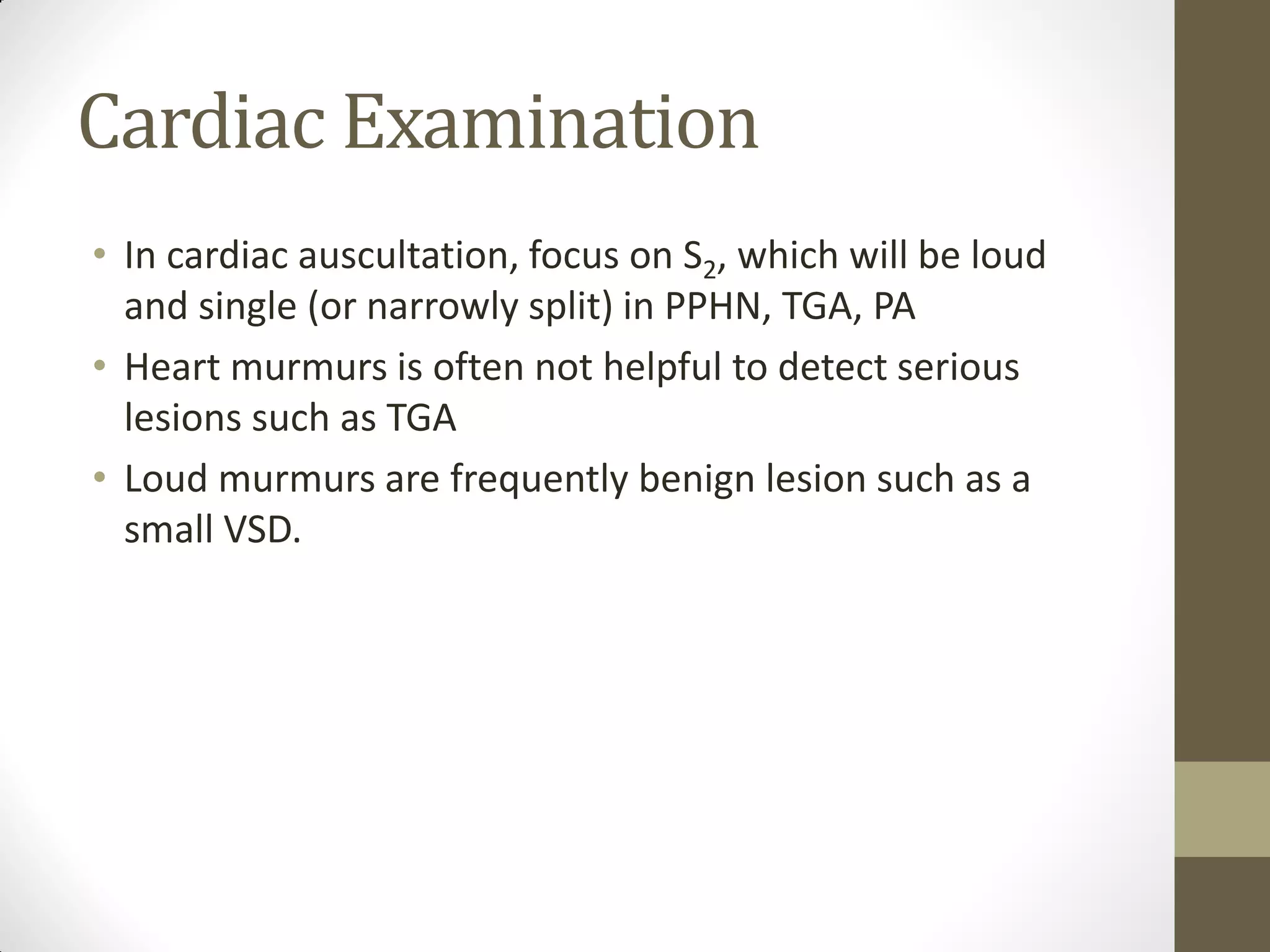 Approach to the neonatal cyanosis | PDF