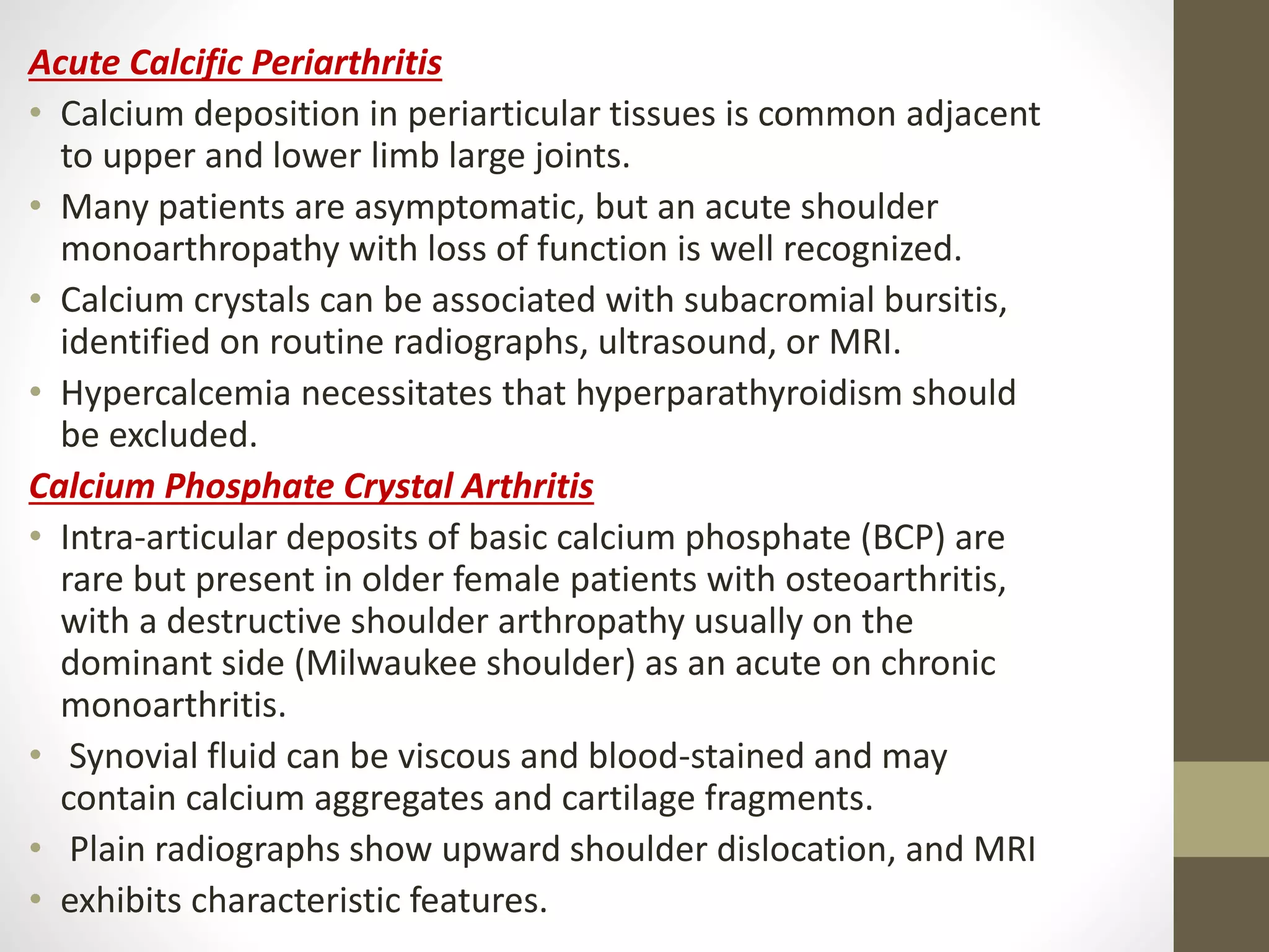 Approach to the patient with arthritis | PPTX