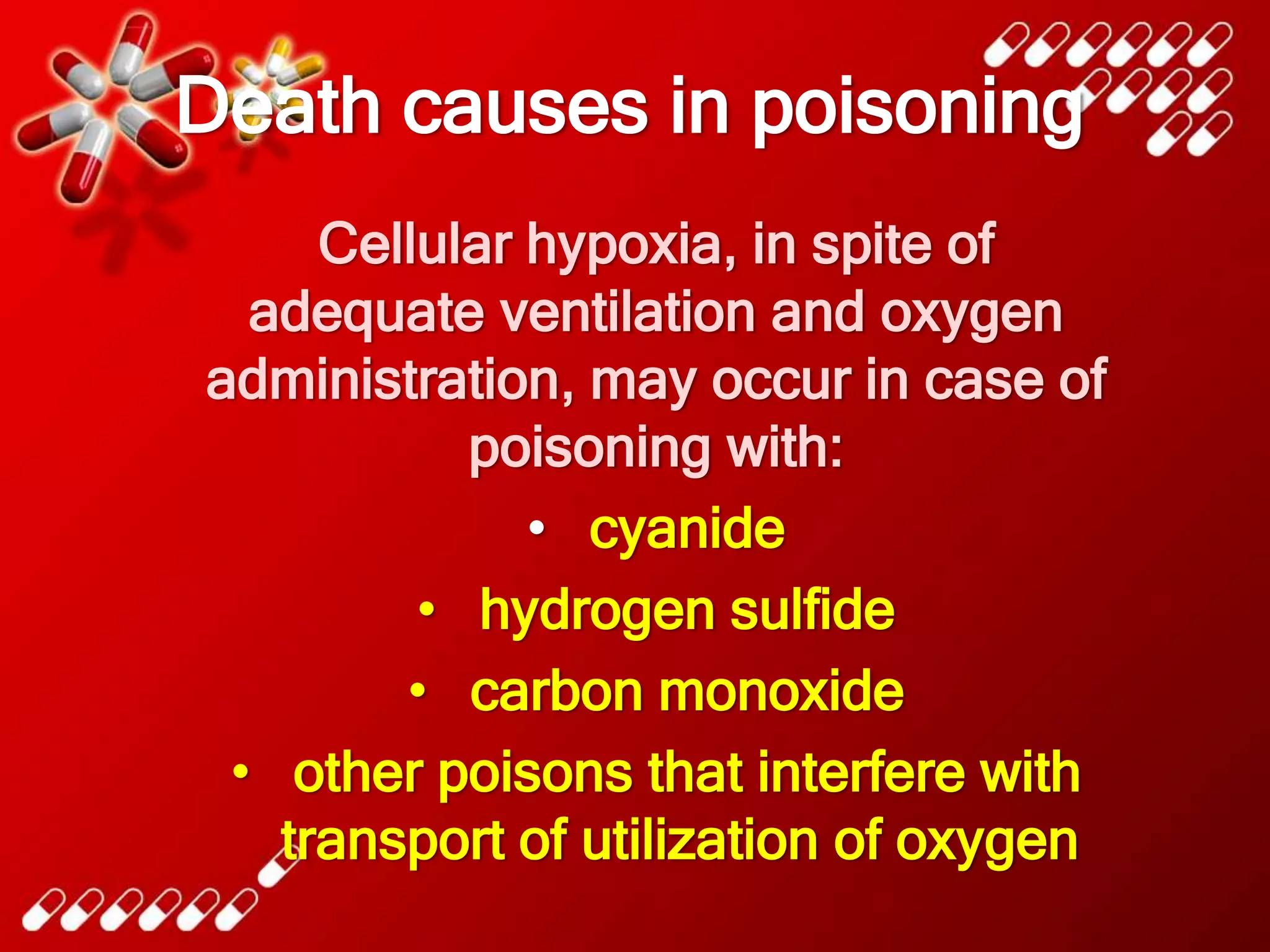 Approach to the poisoned patient part one | PPSX