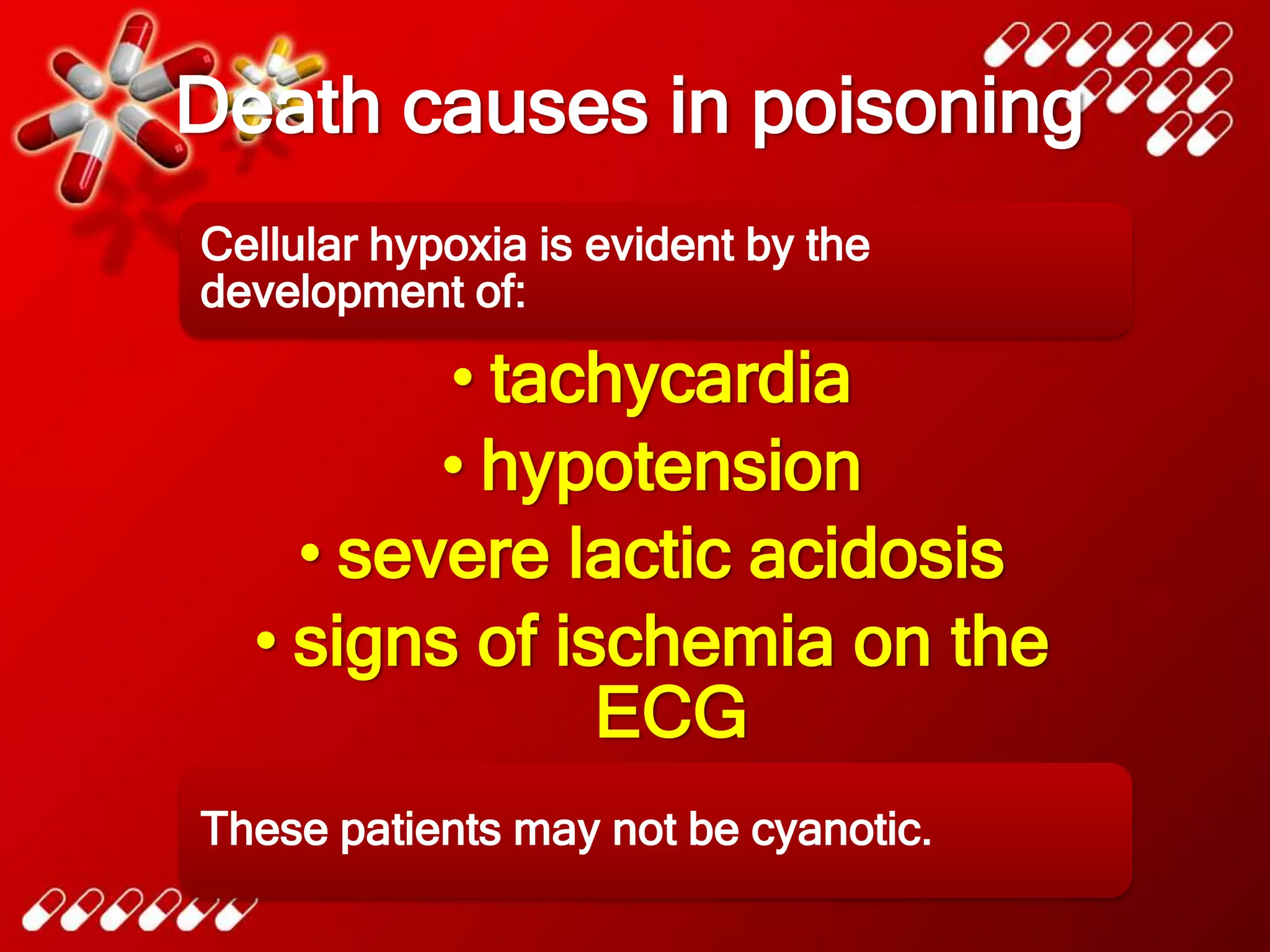 Approach to the poisoned patient part one | PPSX | Lung and Respiratory ...