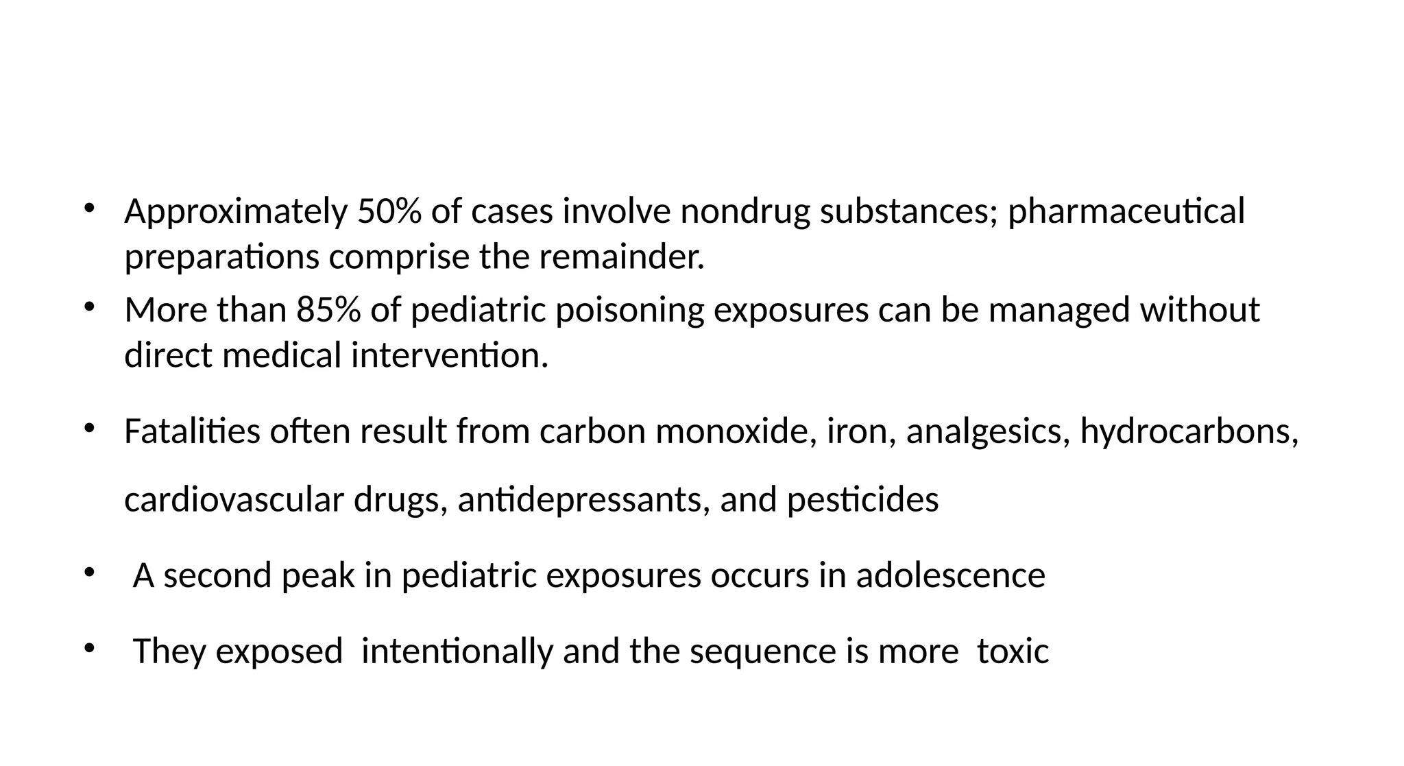 APPROACH TO THE POISONED PATIENT in children .pptx