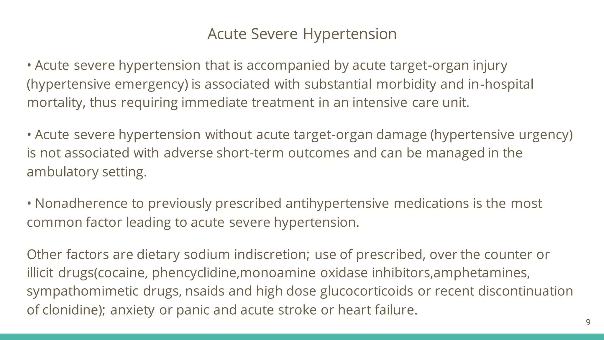 Approach to the severe hypertension (3) | PDF
