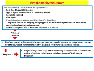 Approach to thyroid cancer | PPTX