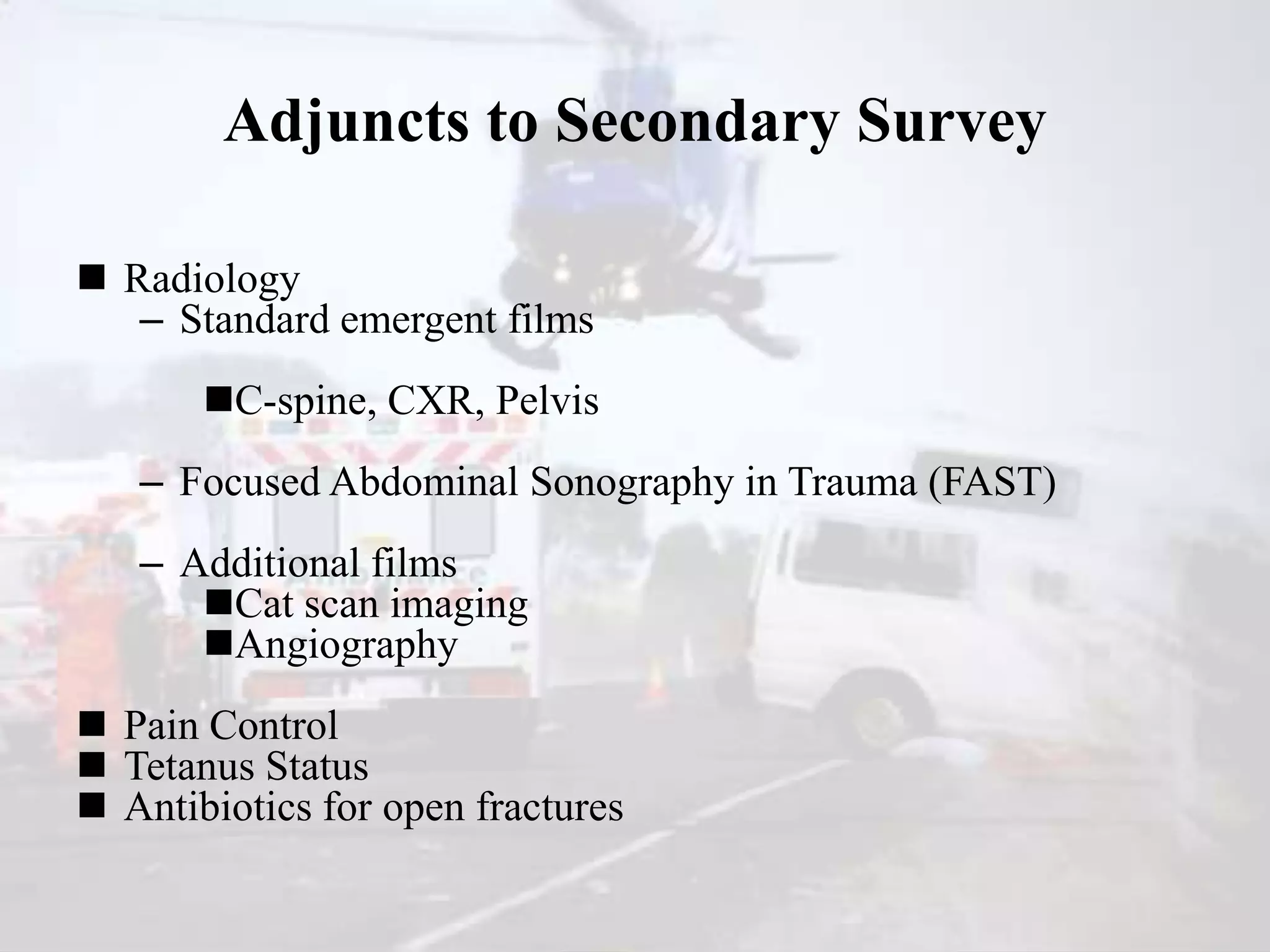 Approach to trauma- ATLS update by Dr.Damodhar.M.V | PPTX