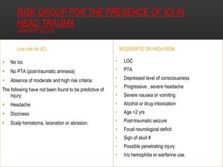 Approach to traumatic brain injury | PPT