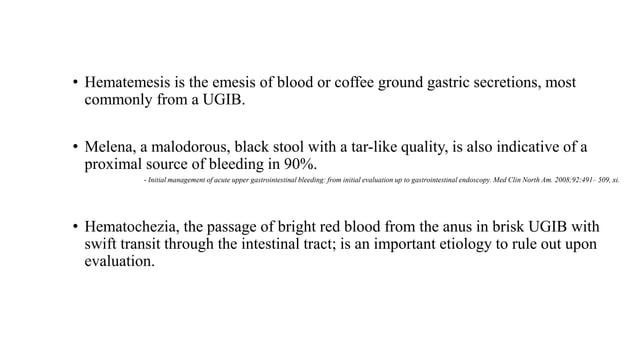 Approach to Upper GI Tract Bleed (UGI Bleed).pptx