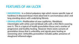 APPROACH TO ULCERS.powerpoint for medical students | PPT