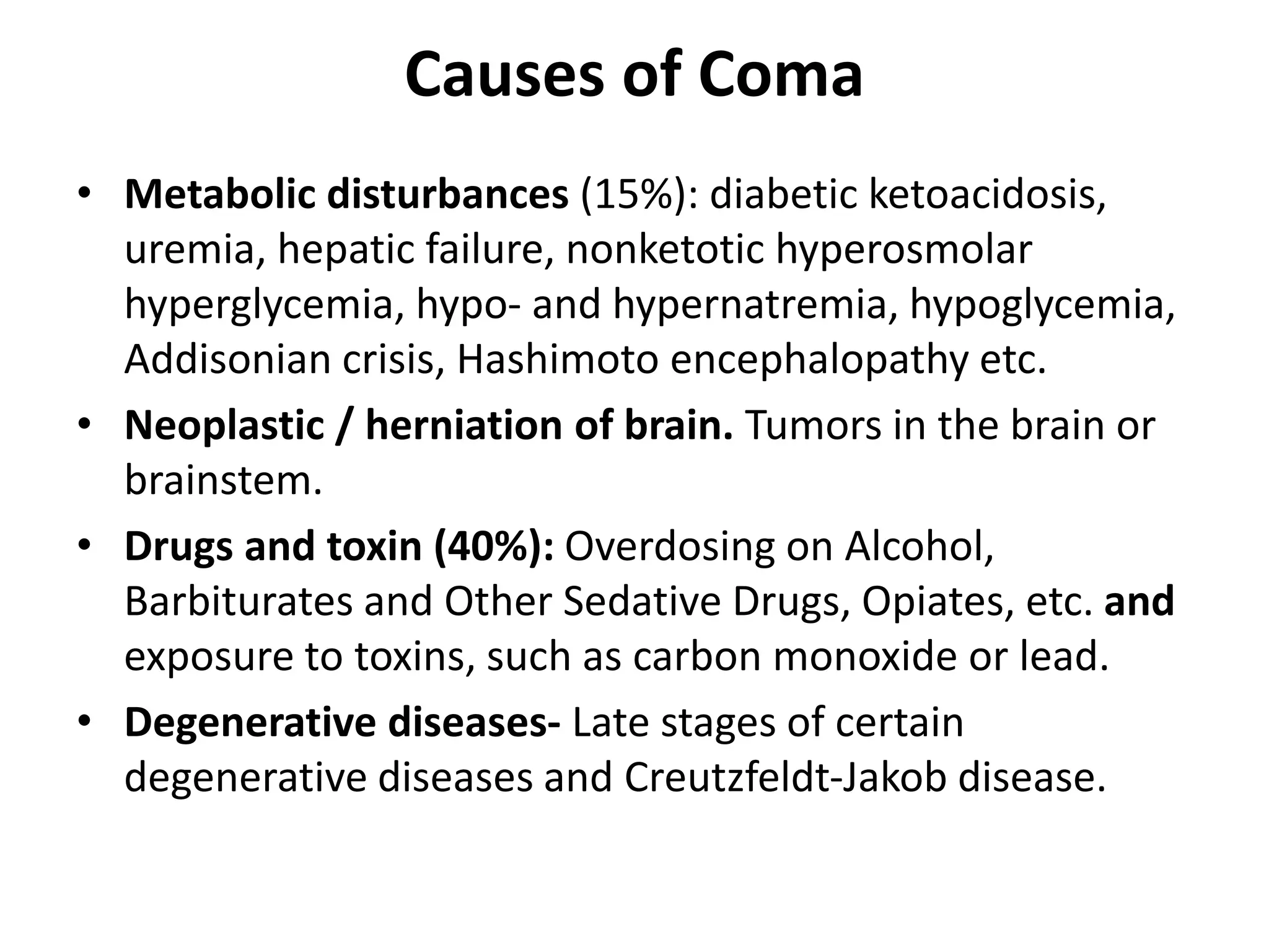 Approach to unconsciousness | PPTX
