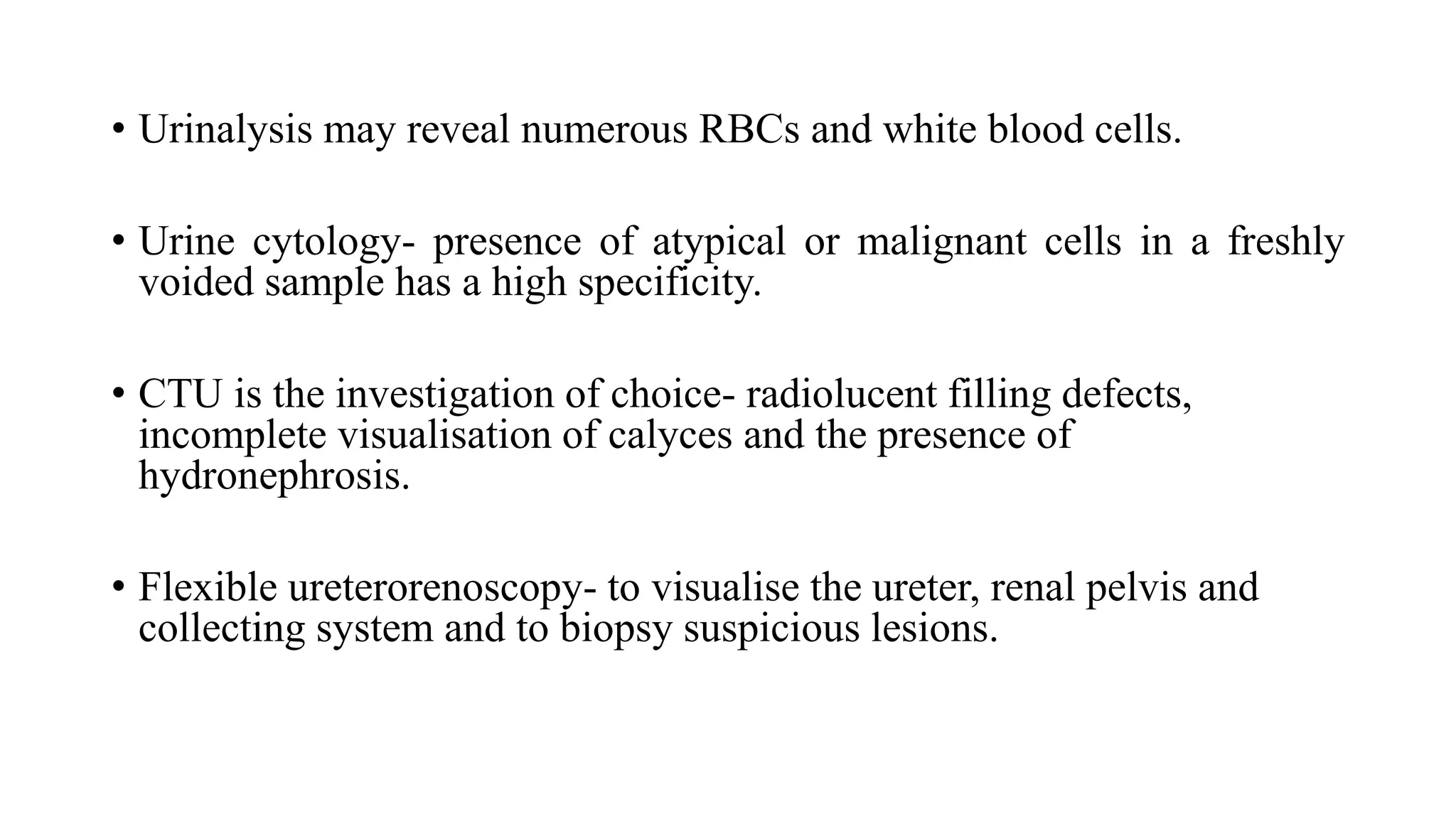 Approach to Upper Urinary Tract Tumors.pptx